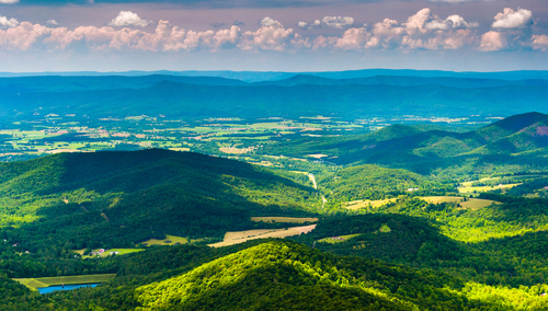 Blue Ridge Parkway Ravens Roost Overlook